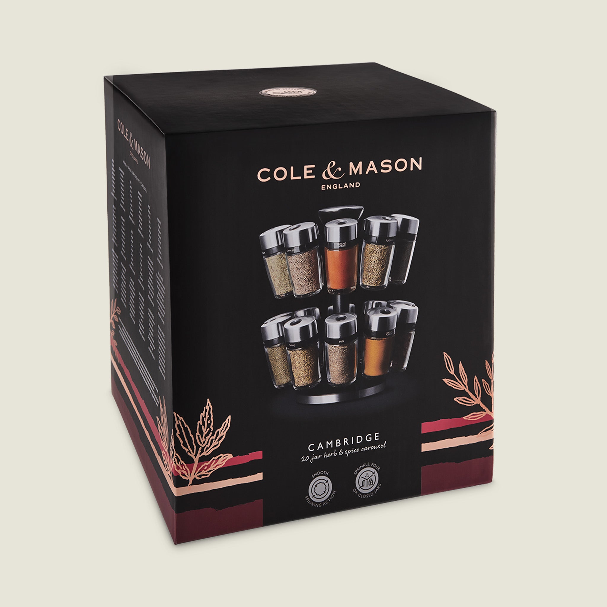 Cole & Mason Cambridge Herb & Spice Carousel