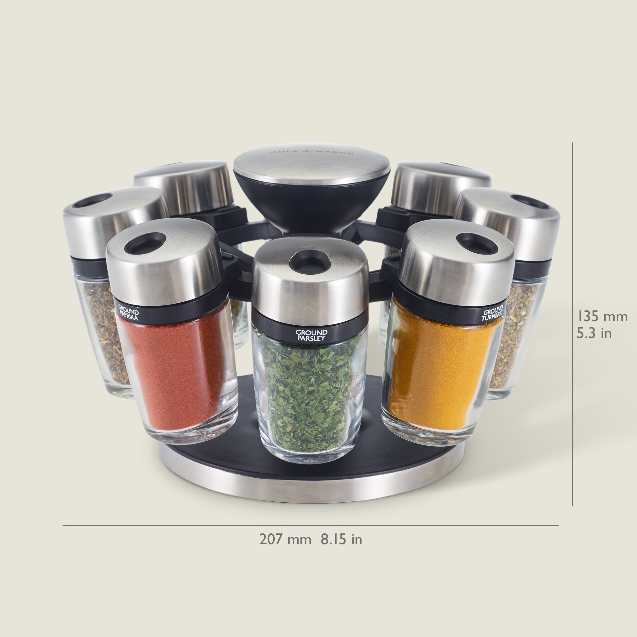 Cole & Mason Cambridge Herb & Spice Carousel