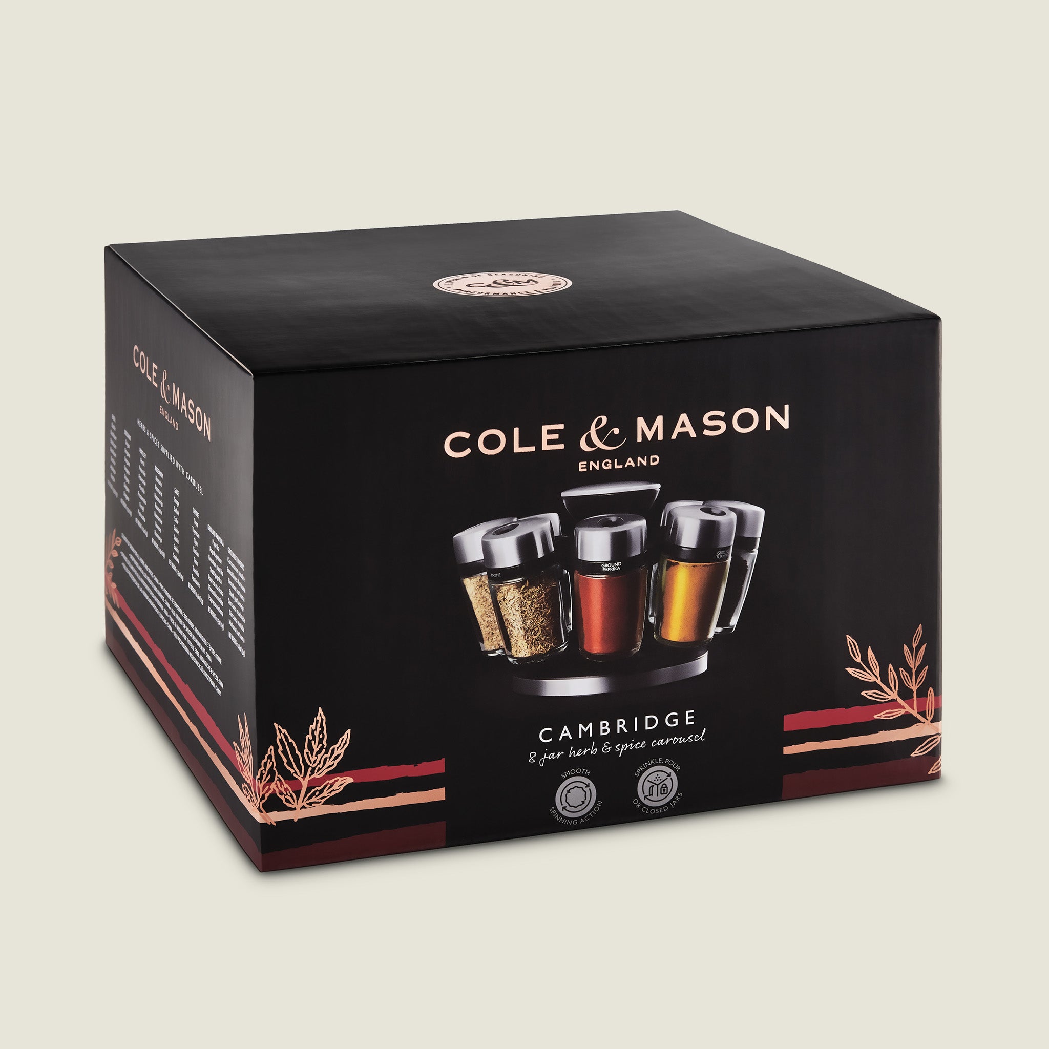 Cole & Mason Cambridge Herb & Spice Carousel